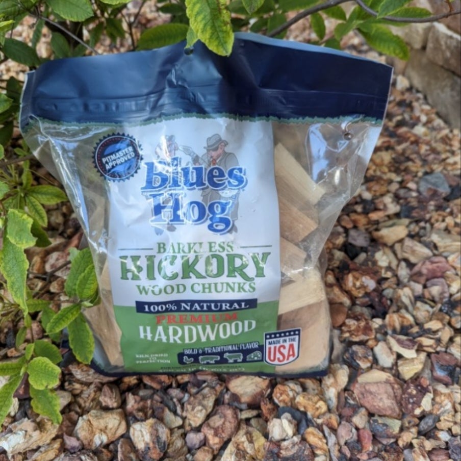 Blues Hog Barkless Hickory Wood Chunks | Mitten BBQ Supply